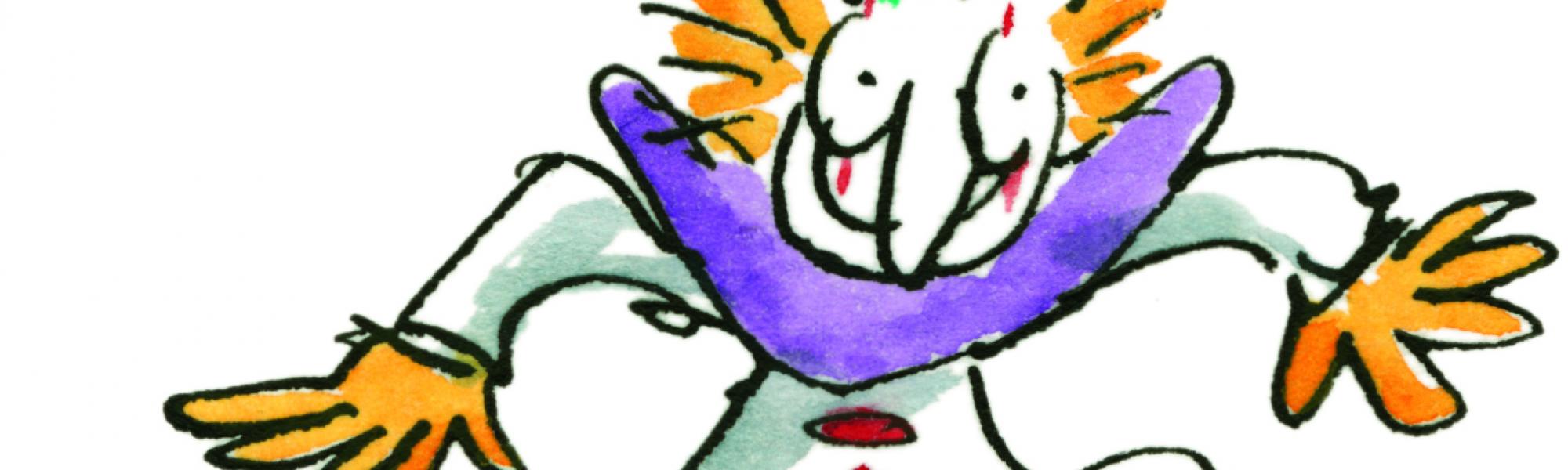 Credits for Quentin Blake's Clown | Channel 4