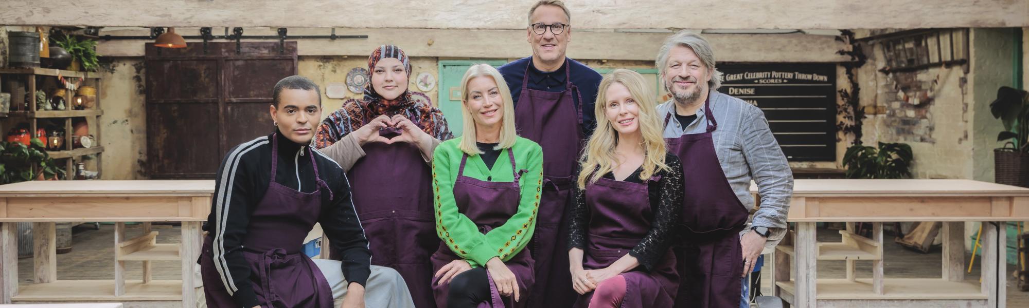 Star-studded pottery throw down takes shape on Channel 4 | Channel 4