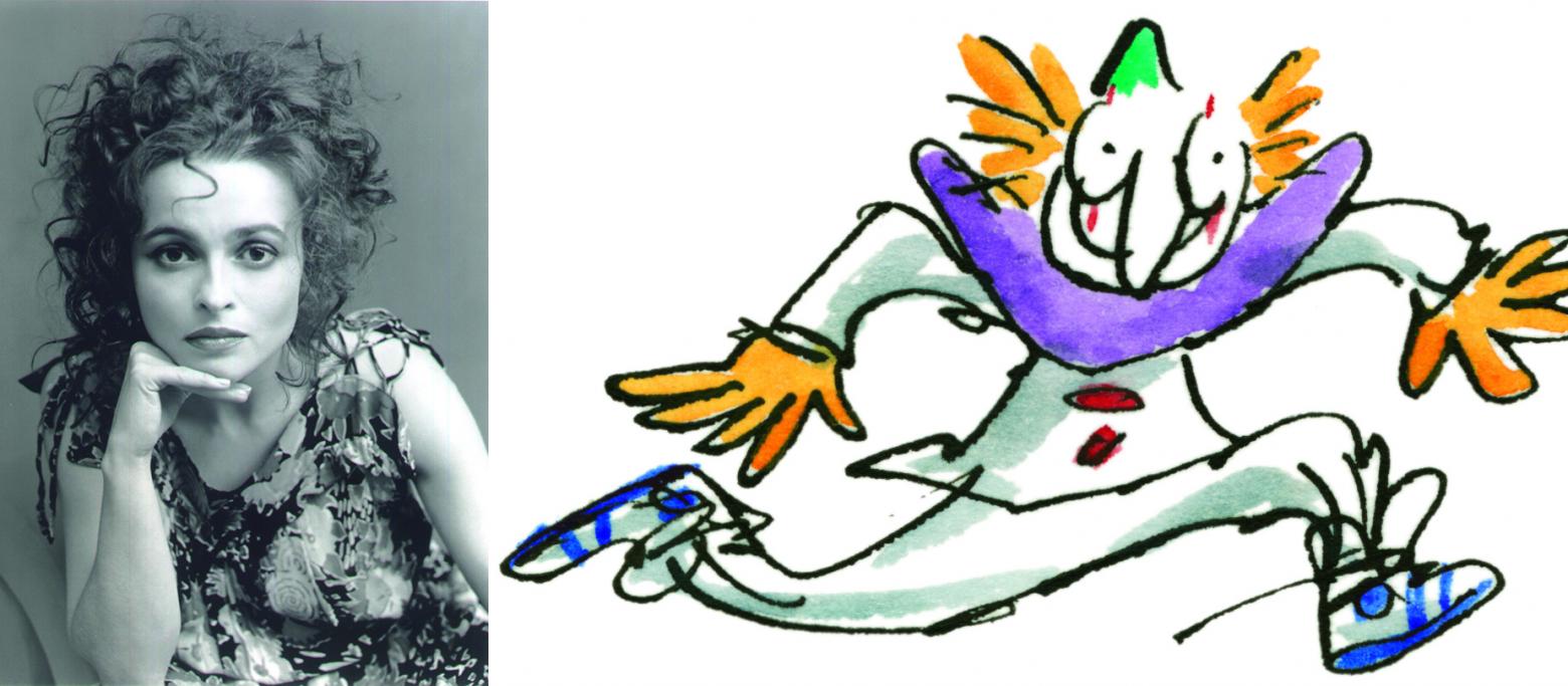 Channel 4 commissions Quentin Blake’s Clown for Christmas Helena Bonham ...